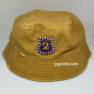 Embroidered Line Bucket hat Omega Psi Phi – pgjoint