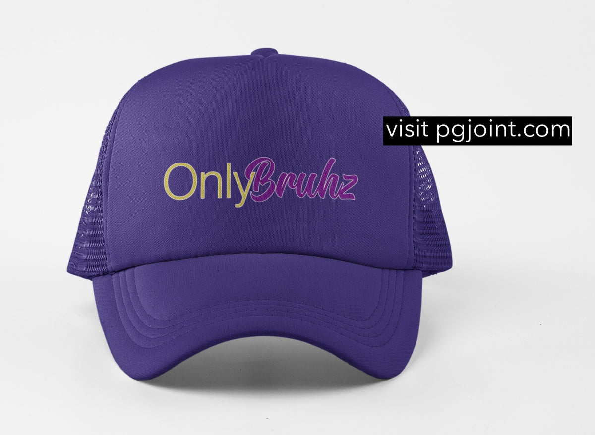 Only Bruhz embroidered trucker hat – pgjoint